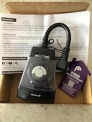 Fosmon Outdoor Timer Outlet Waterproof, Outdoor Pool Pump Timer ...