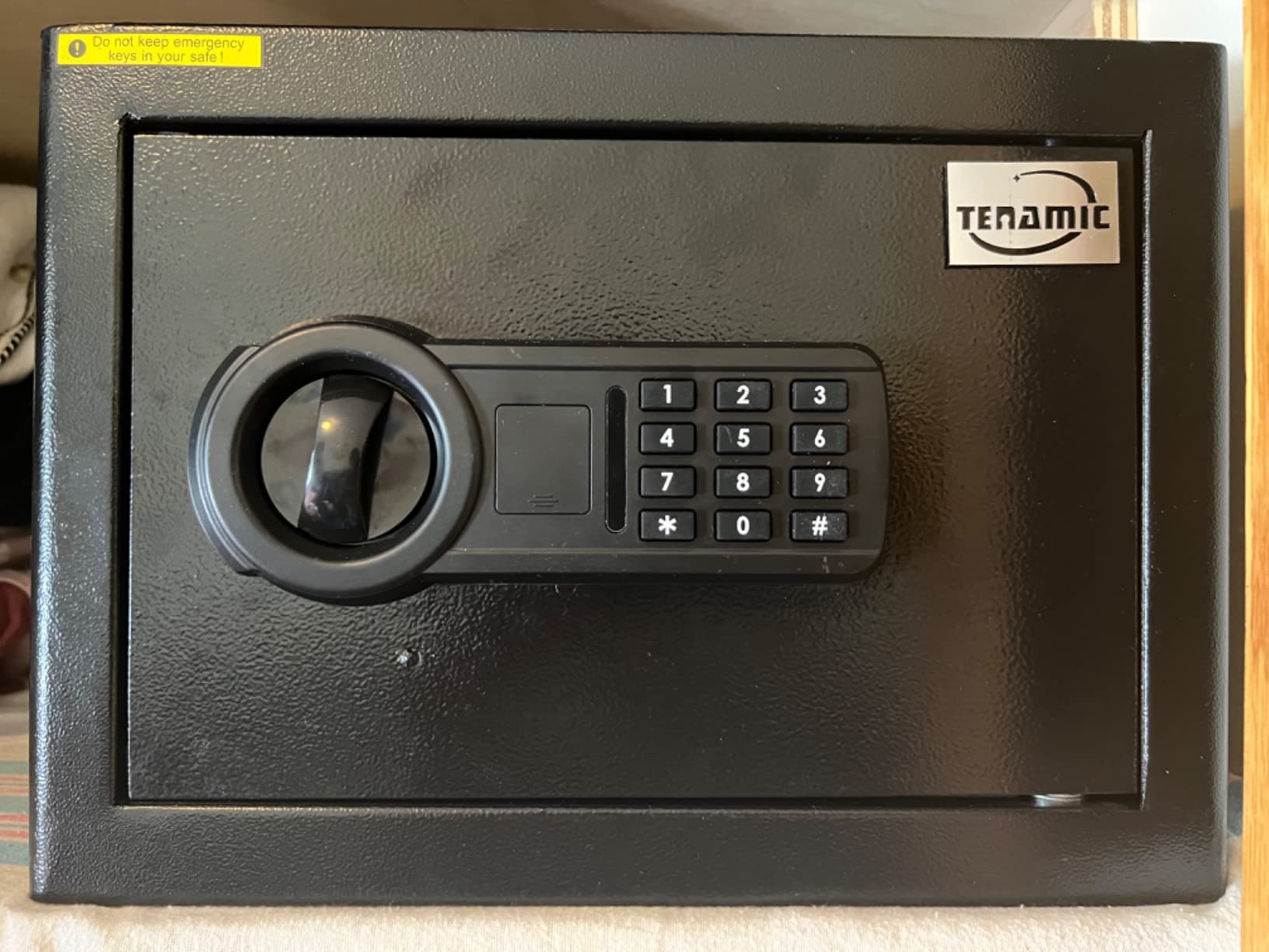 $30/mo - Finance Tenamic Safe Box 2.0 Cuft Fireproof Waterproof Home ...