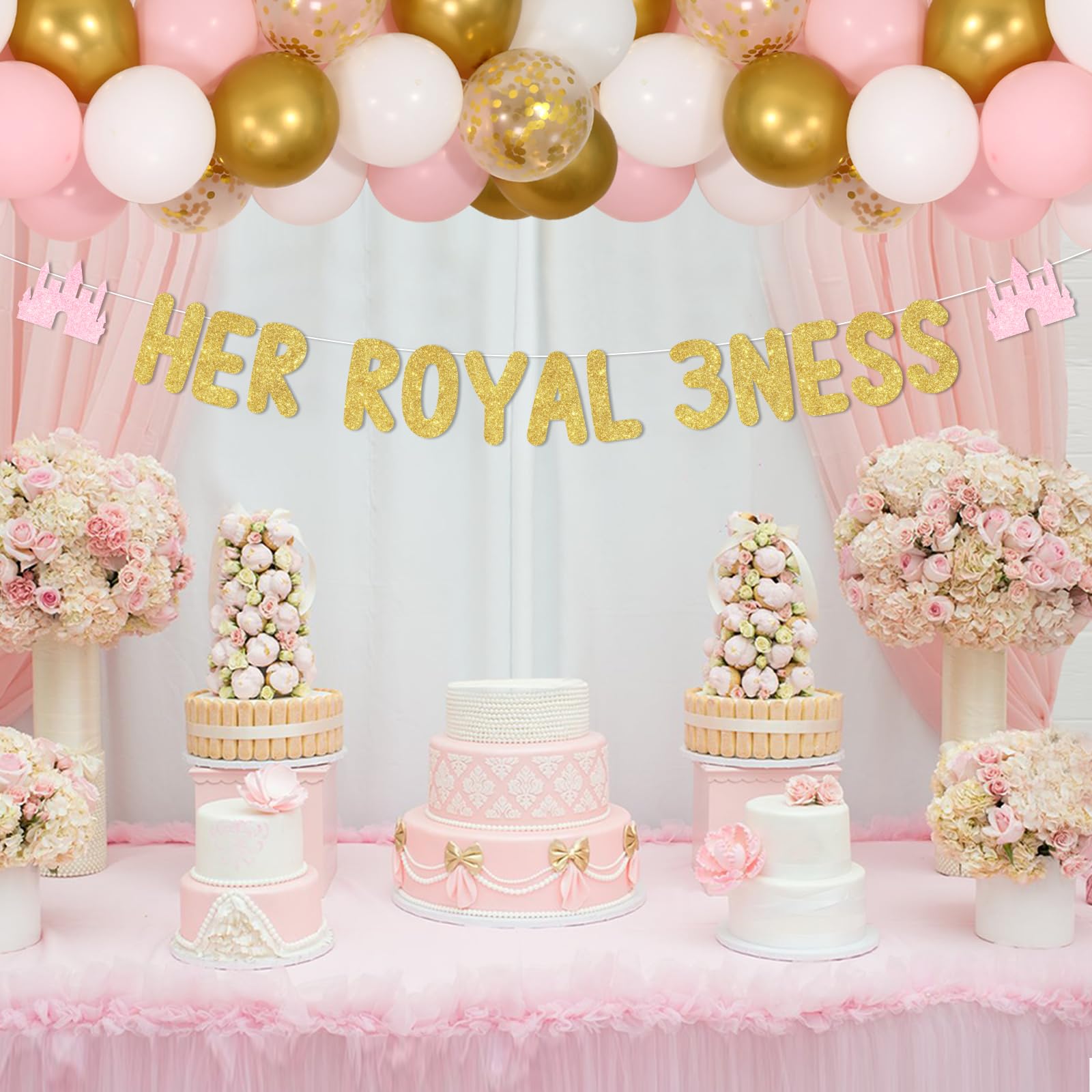 3 Year Old Princess Birthday Party Ideas Rosie's Pink Princess 3rd