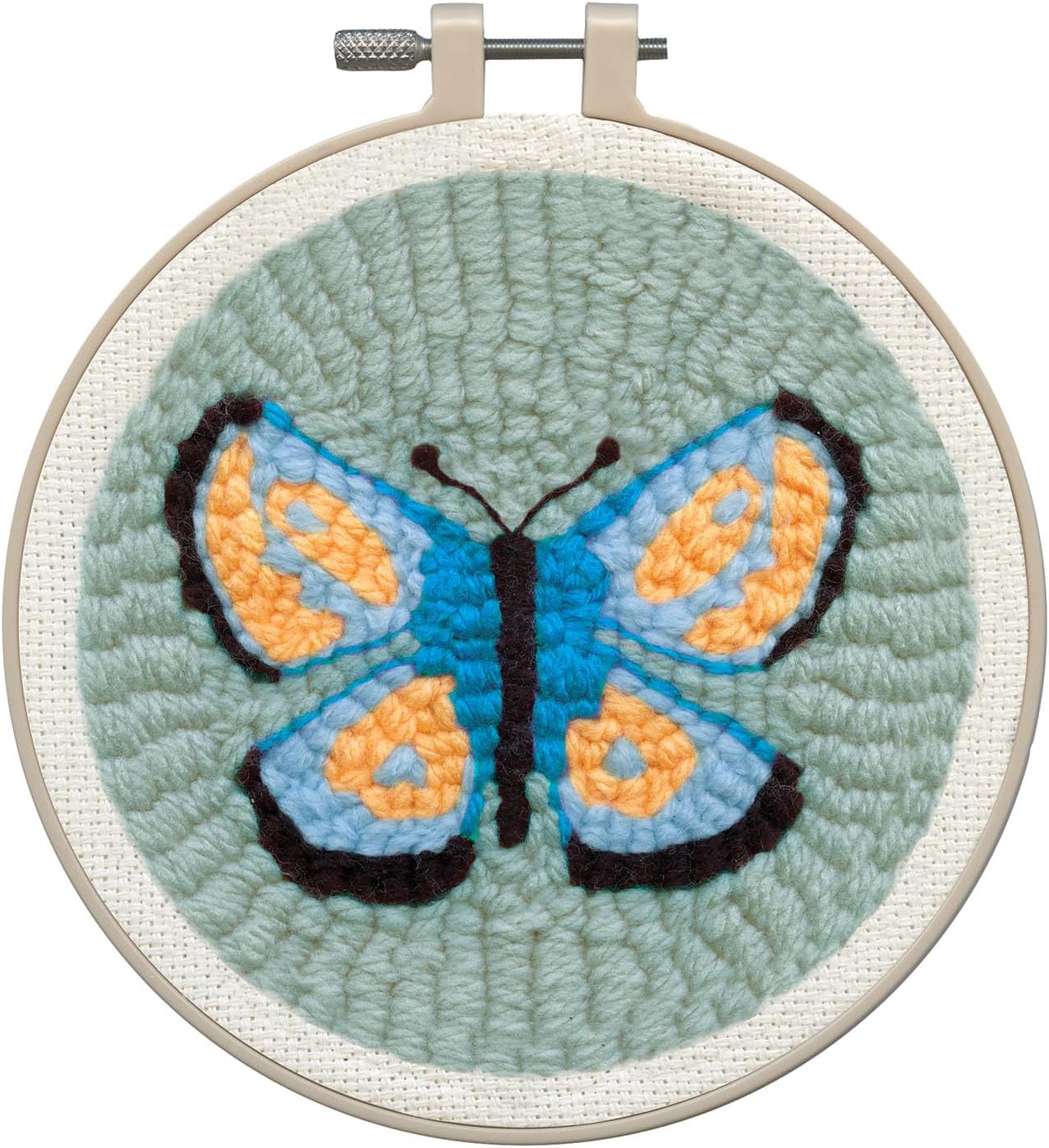 Amazon.com: Butterfly Punch Needle Kit : Arts, Crafts & Sewing