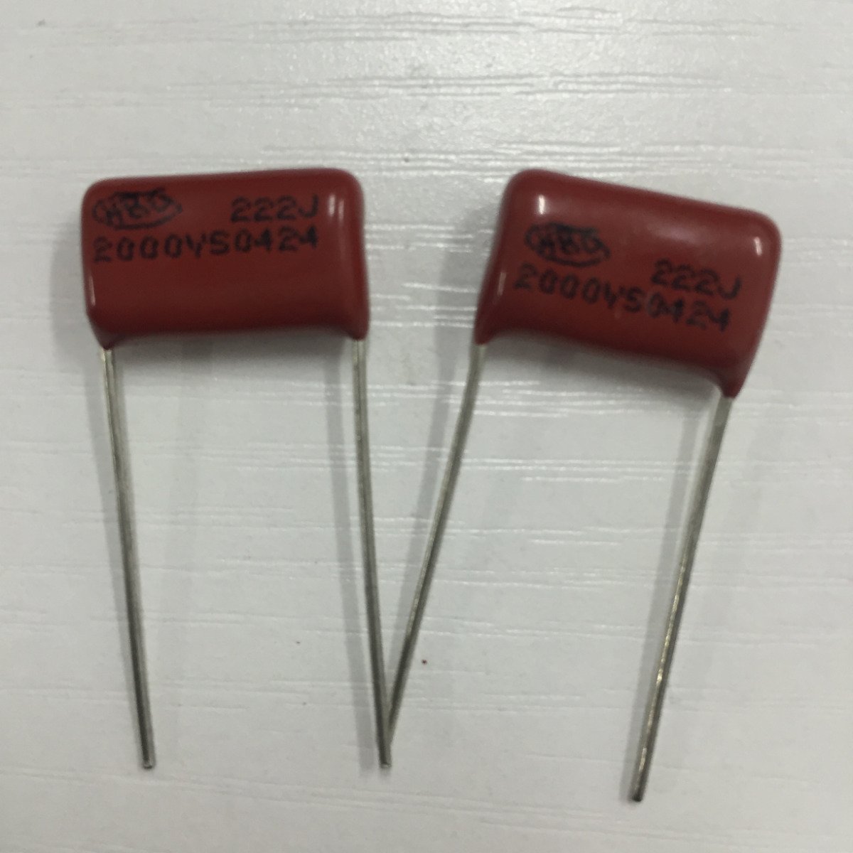 50PCS CBB81 222J 2000V 0.0022UF 2.2NF P15 Metallized Film Capacitor ...