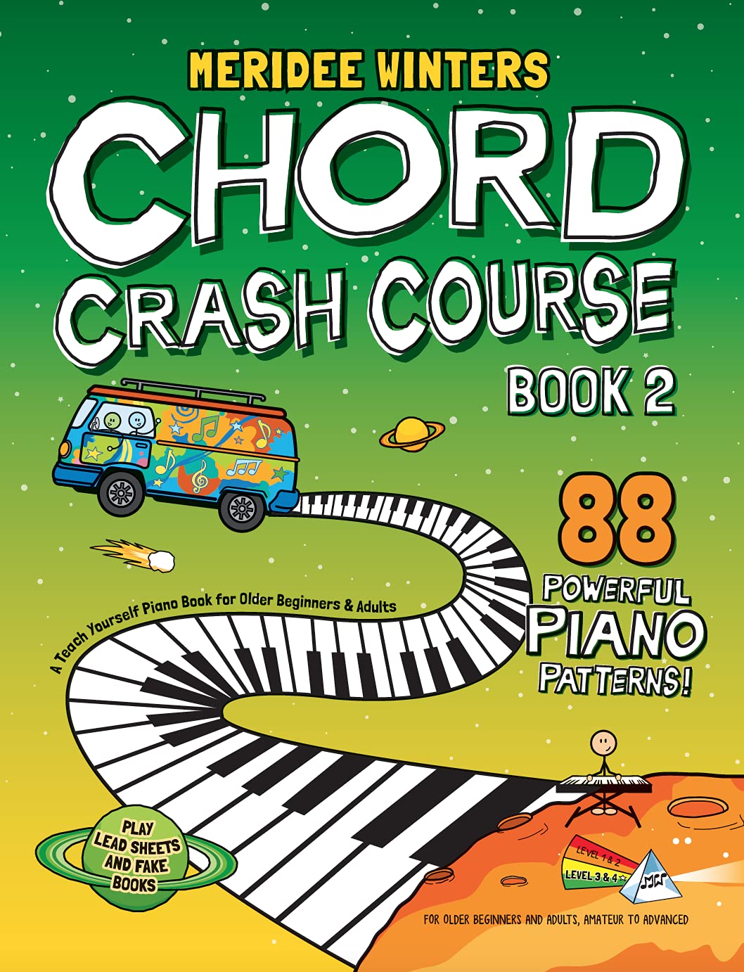 Meridee Winters Chord Crash Course Book 2: A Teach Yourself Piano Book ...