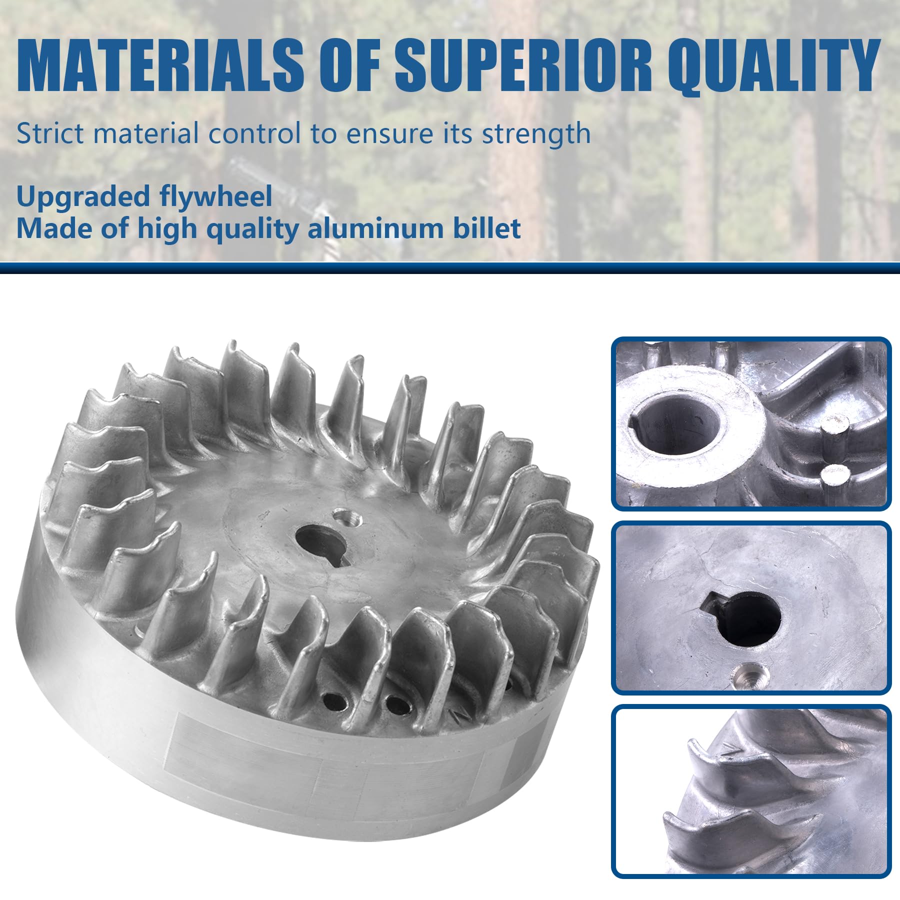 Snapklik.com : CIOM Upgrade Aluminum Flywheel 10krpm For Predator 212cc ...