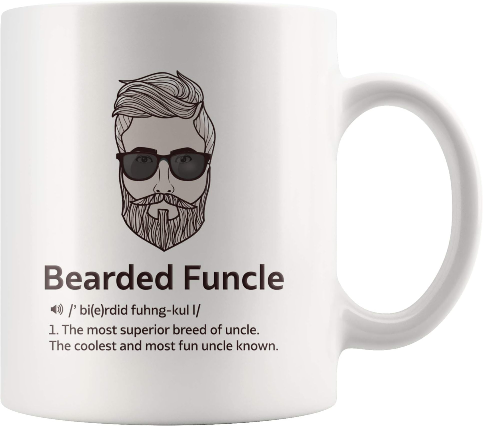 Amazon.com: YouNique Designs Uncle Announcement Mug, 11 Ounces, First ...