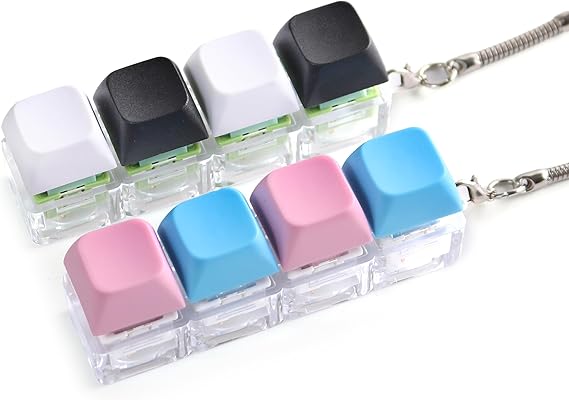 Amazon.com: TGIFXD 2 PCS Silent & Clicky Keyboard Fidget, Fidget ...