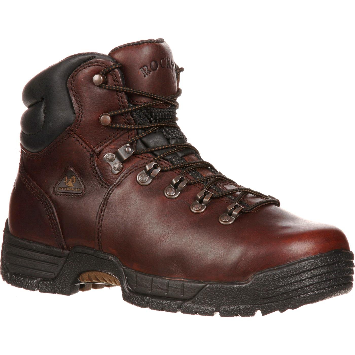Amazon.com | ROCKY MobiLite Waterproof Work Boot | Industrial ...
