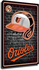 Amazon.com: Baltimore City Orioles Baseball Poster City Baseball Caps ...