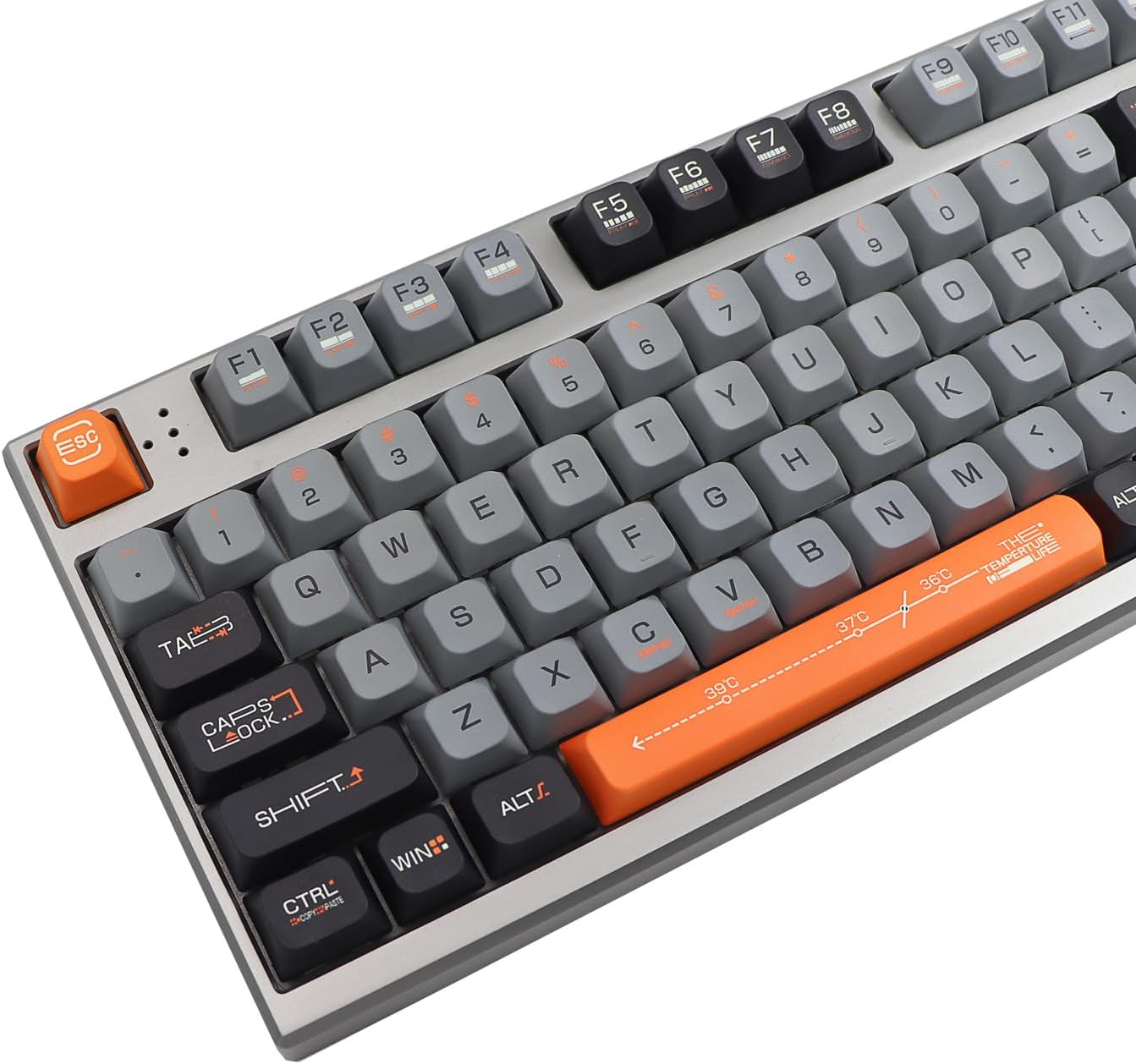 Amazon.com: GKYPRO Virtual War Theme Keycaps-Thermal Sublimation PBT ...