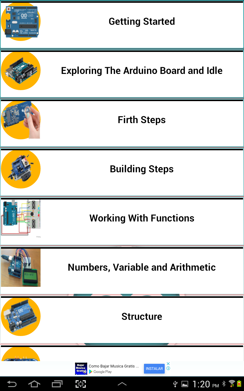 Learning Arduino (NO-ADS) - App on Amazon Appstore
