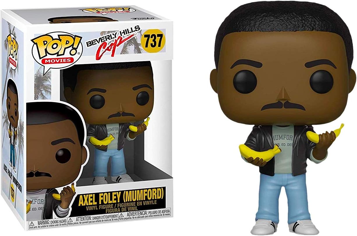 Funko Pop! Movies: Beverly Hills Cop-Axel Foley - (Mumford) Other ...