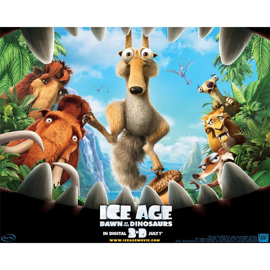 Ice Age Poster 25 Free Printable Posters Collection