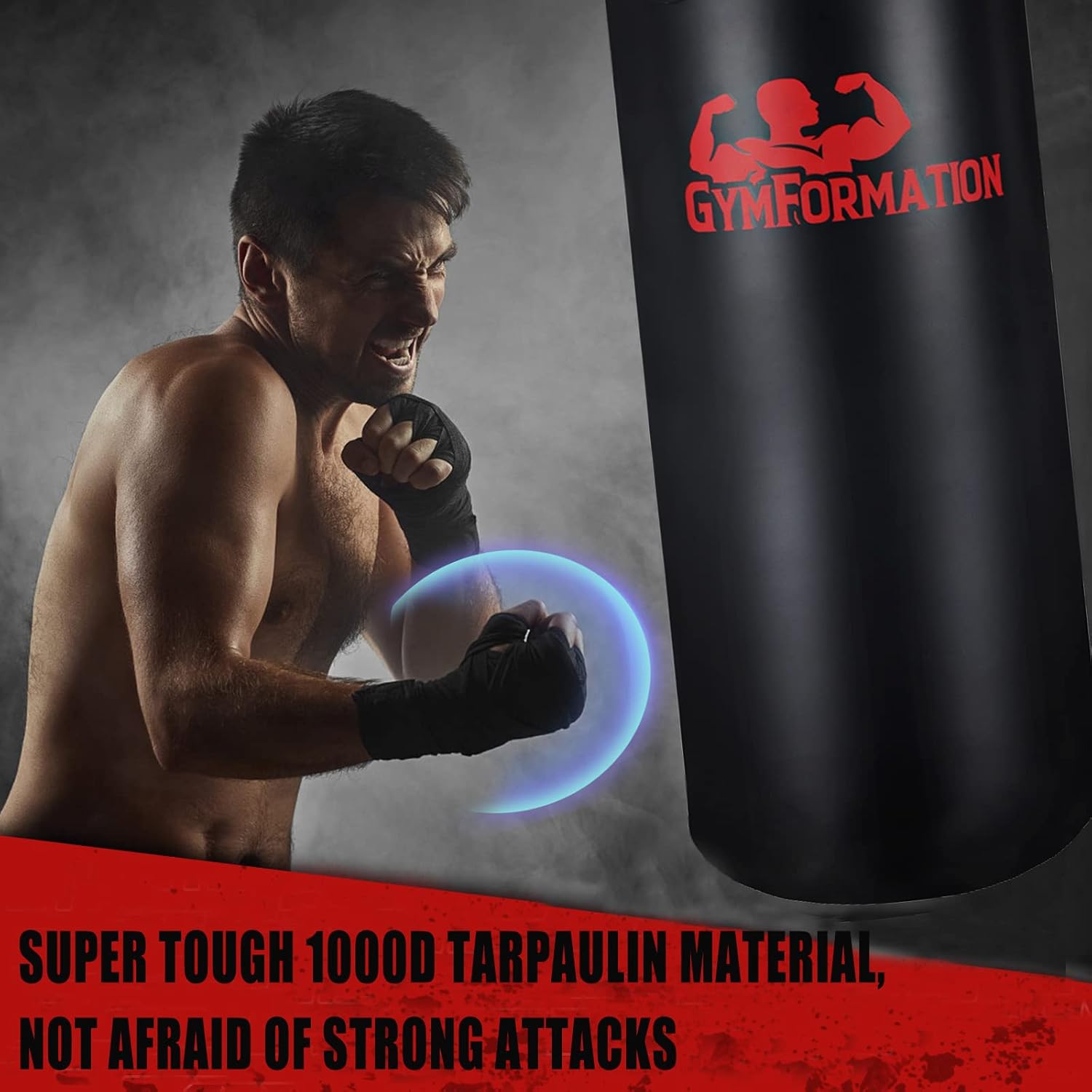 GYMFORMATION Water/Air Heavy Bag Punching Kicking Bag Training Bag ...