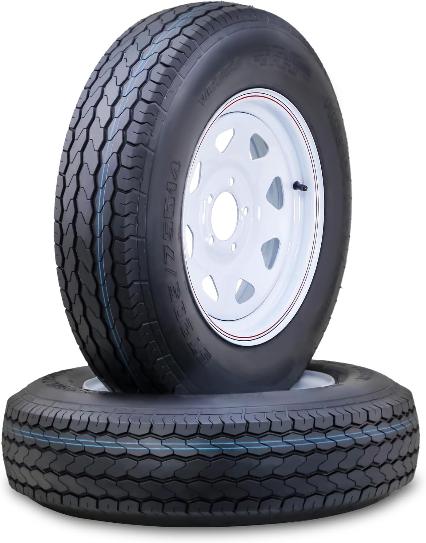 Amazon.com: Free Country Trailer Tire Wheel Assembly ST205/75D14 6-Ply ...