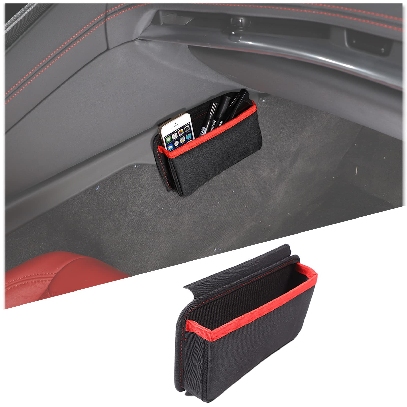Amazon.com: Fgtagtal Center Console Side Storage Bag Fit for Chevrolet ...