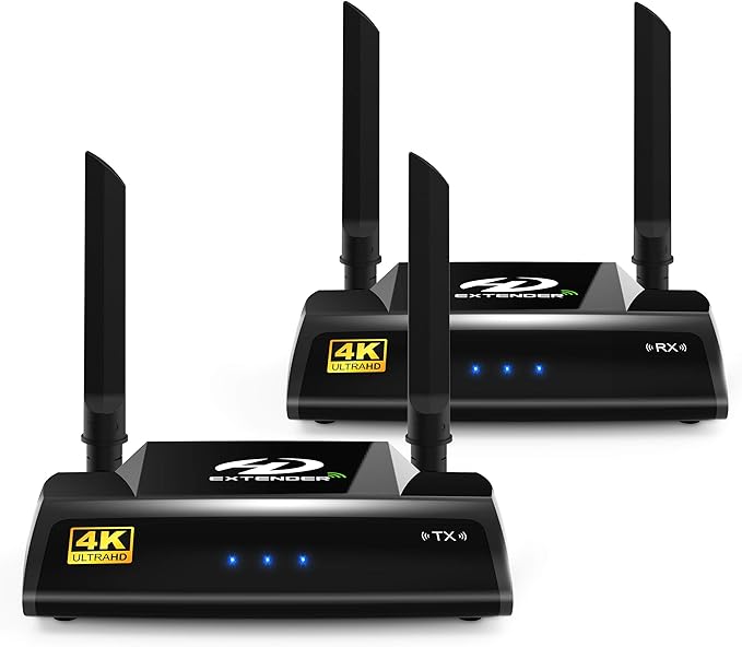 PAKITE PAT-595 5.0GHz Wireless HD Extender Set for HDMI AV Receiver and ...
