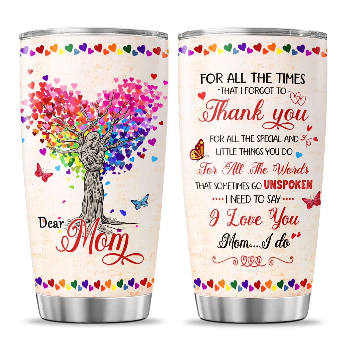 Amazon.com: Insulated For Cups Mothers Funny Day Mother Handle Tumblers ...