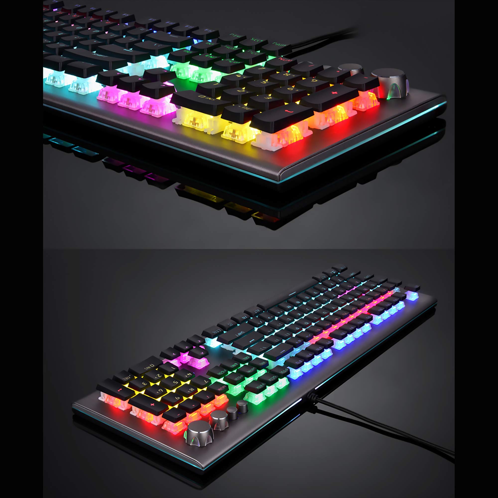 Buy Aula Mechanical Gaming Keyboard,Programmable,Upgraded Blue Switches ...
