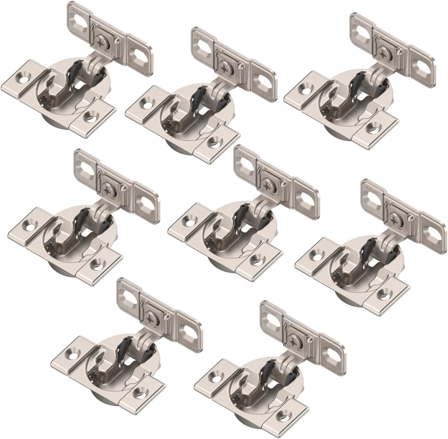 Blum 33B355AF22 Compact Face Fix Hinge 107° with Spring and Mounting ...