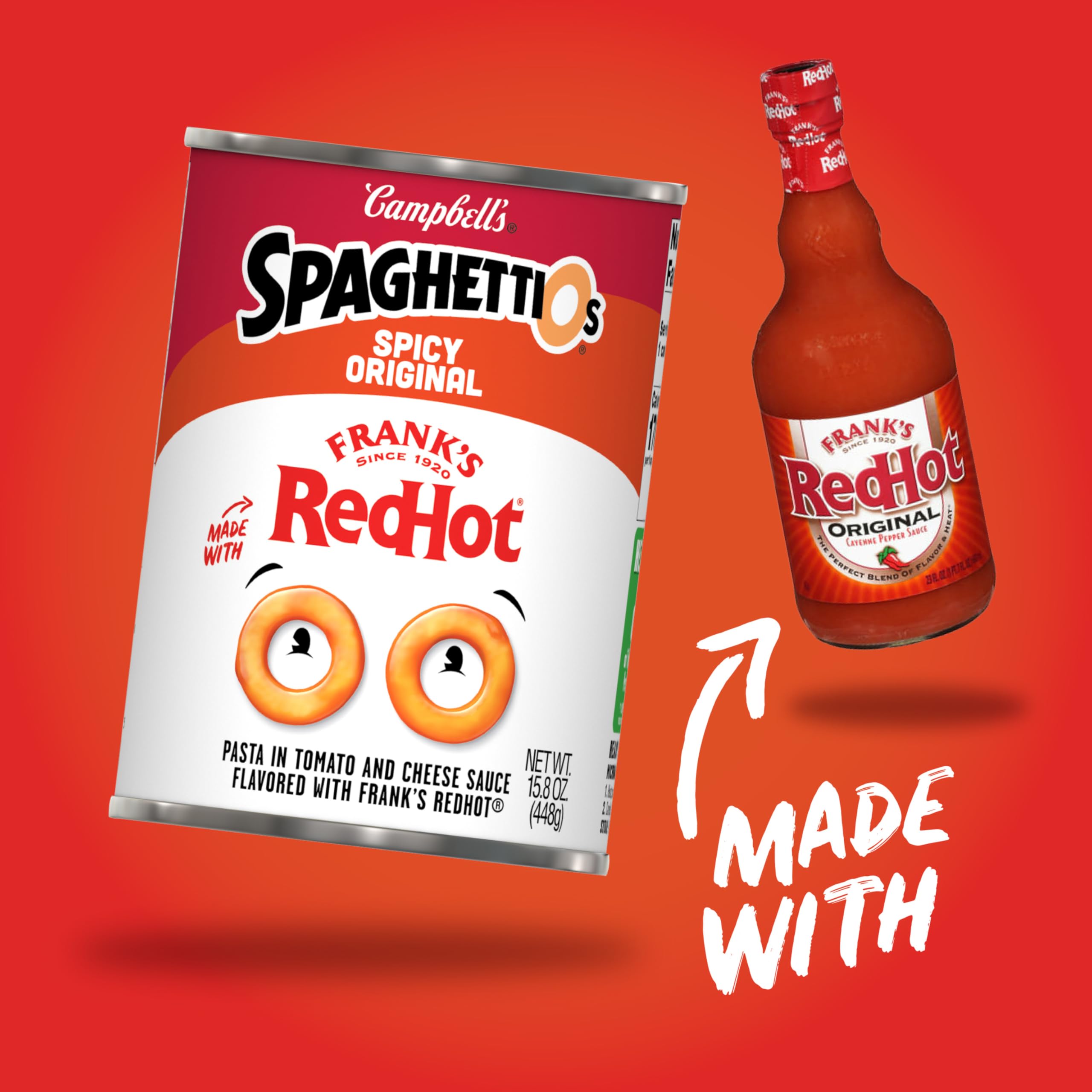 Snapklik.com : SpaghettiOs Spicy Original Made