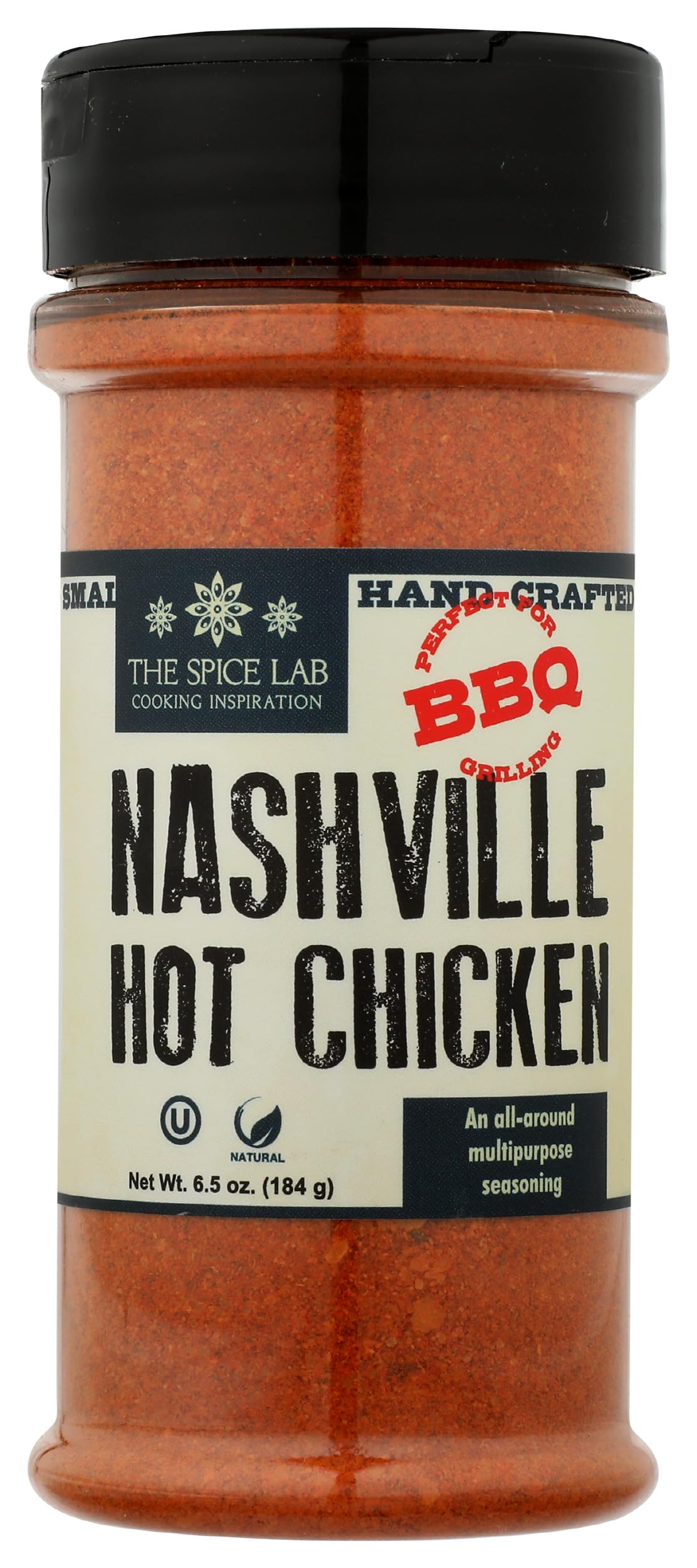 Amazon.com : The Spice Lab Nashville Hot Chicken BBQ Seasoning, Kosher, 6.5 Ounce (Pack of 6 ...