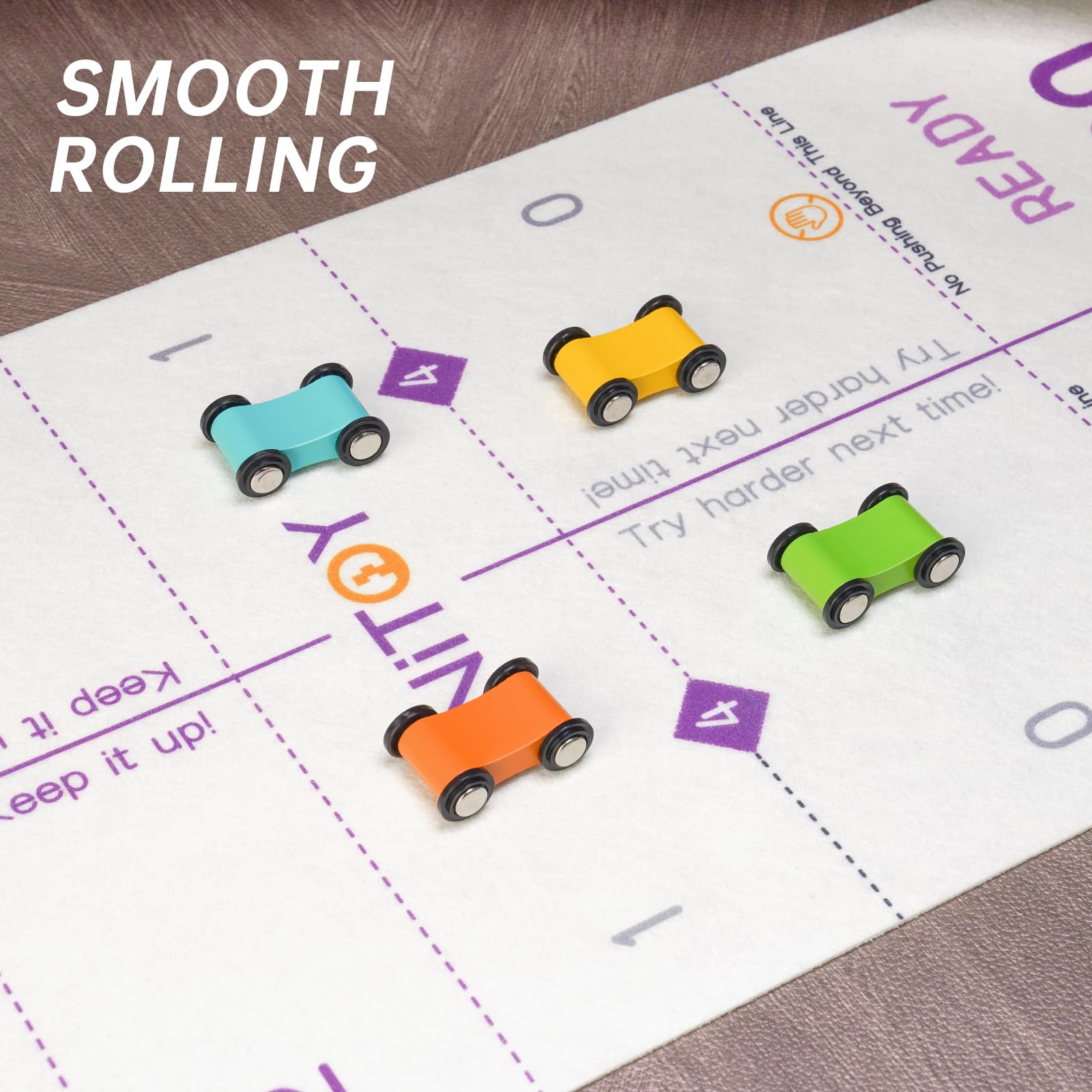 Snapklik.com : NiToy Board Games For Kids Wooden Cars Mini Racers Toy ...