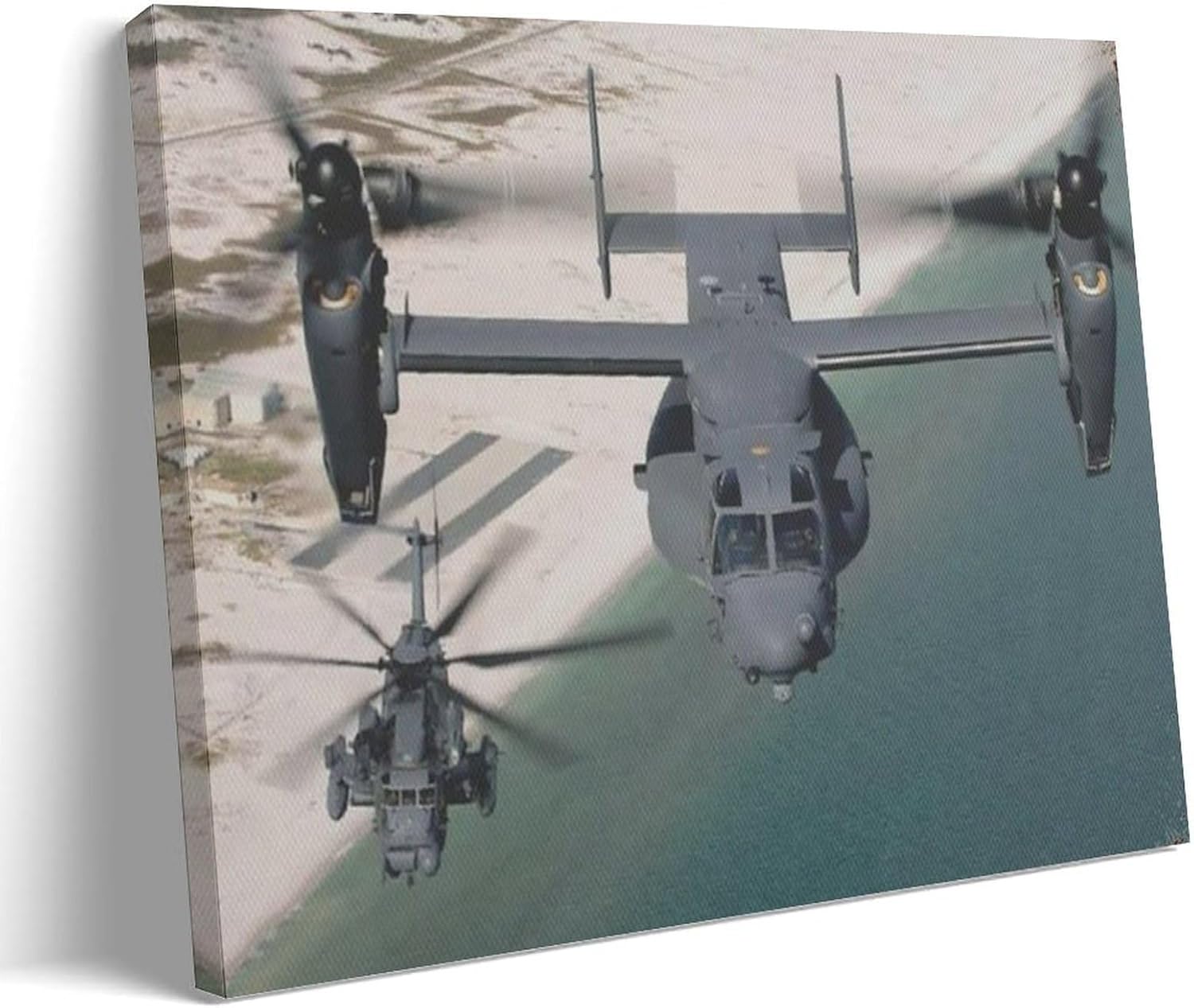 Amazon.com: V-22 Osprey Military Transport Helicopter Aircraft Poster ...