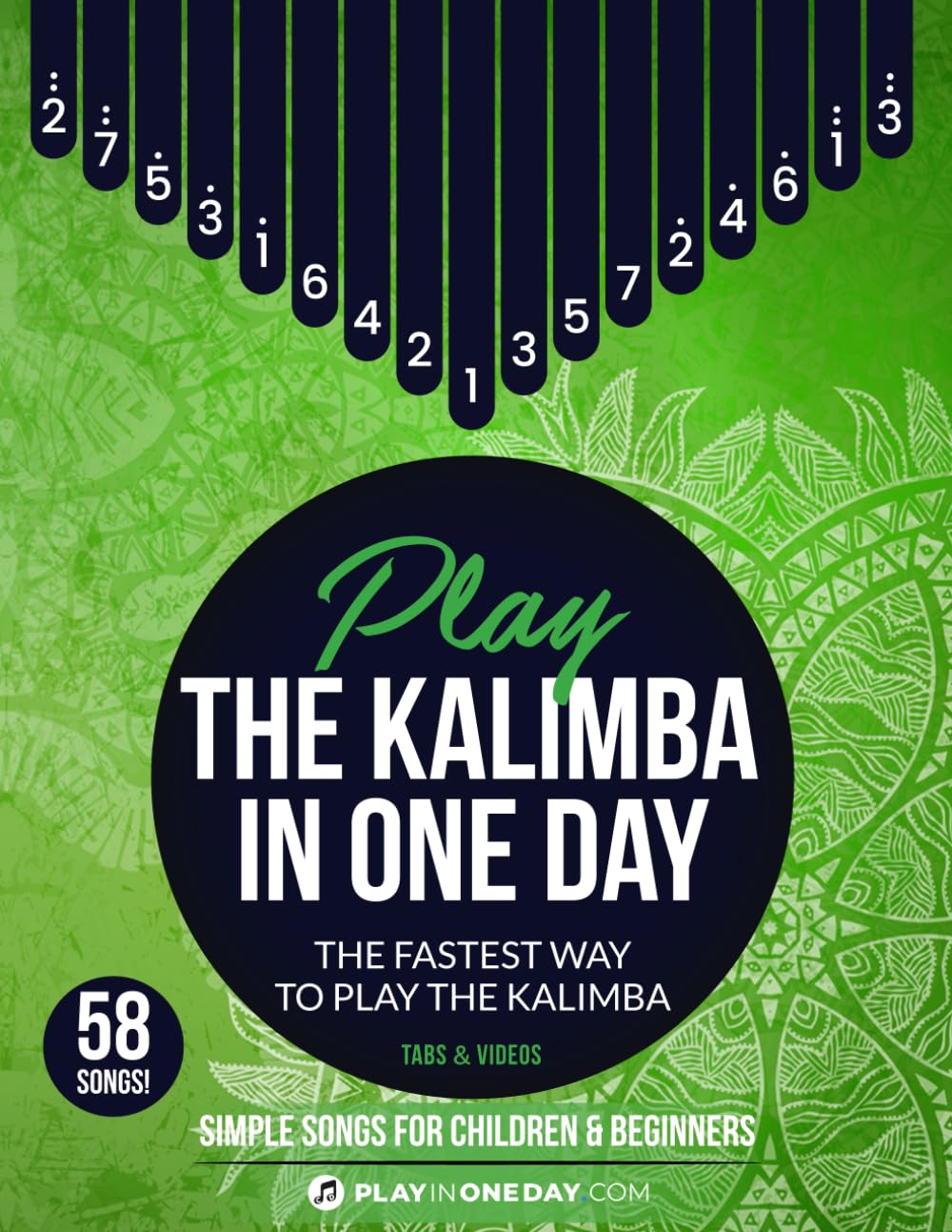 Play The Kalimba In One Day. Simple Songs for Children and Beginners ...
