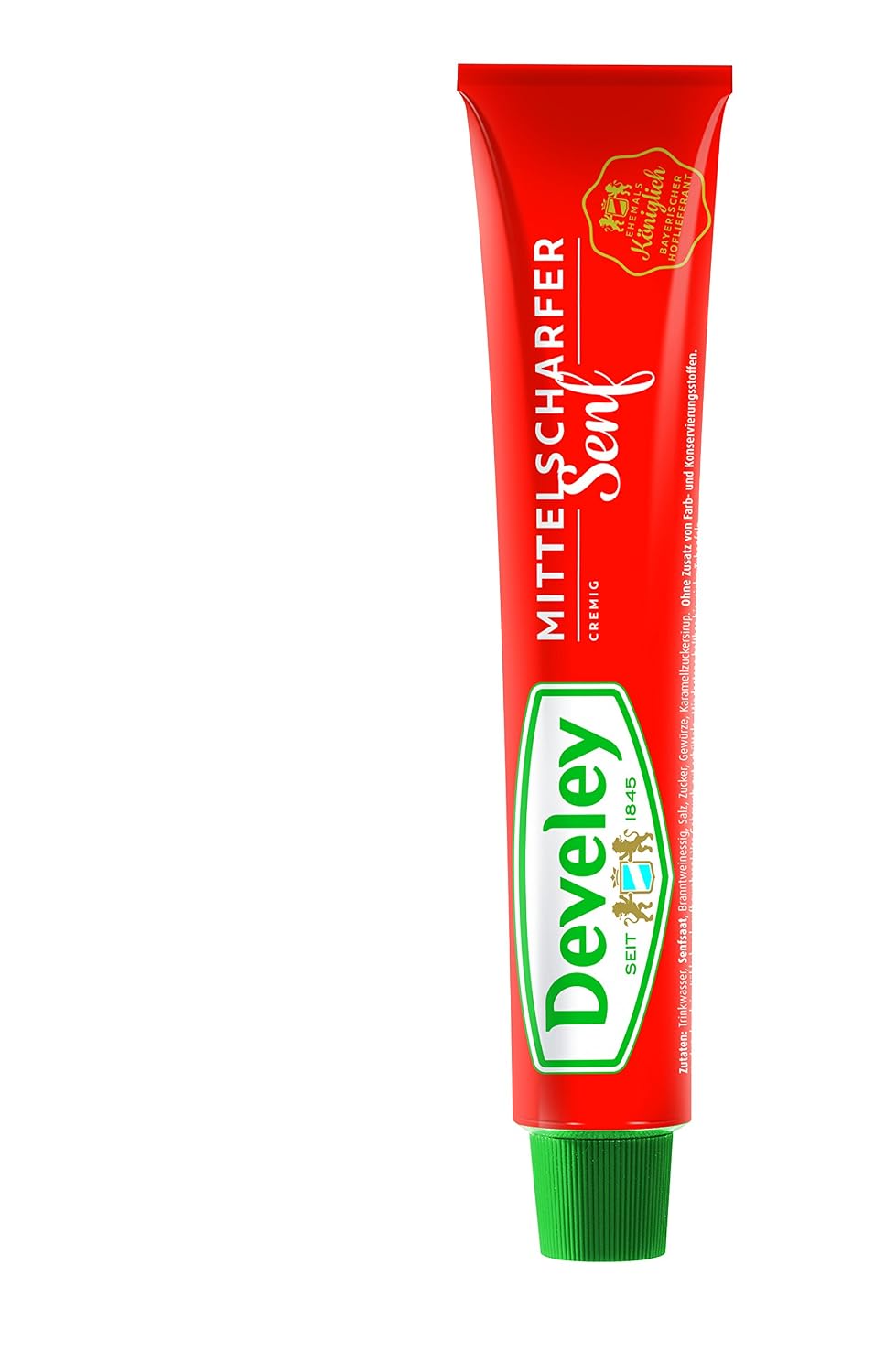 Develey Senf Mittelscharf, 100 ml : Amazon.de: Lebensmittel & Getränke