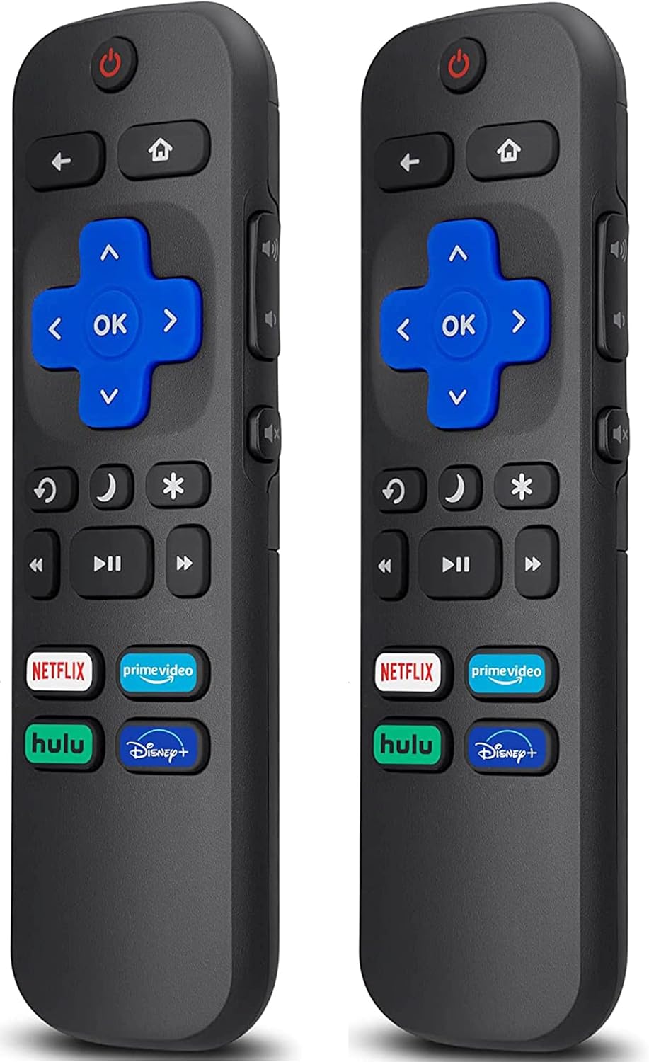 Amazon.com: (Pack of 2) Universal Remote Control for All Roku TV ...