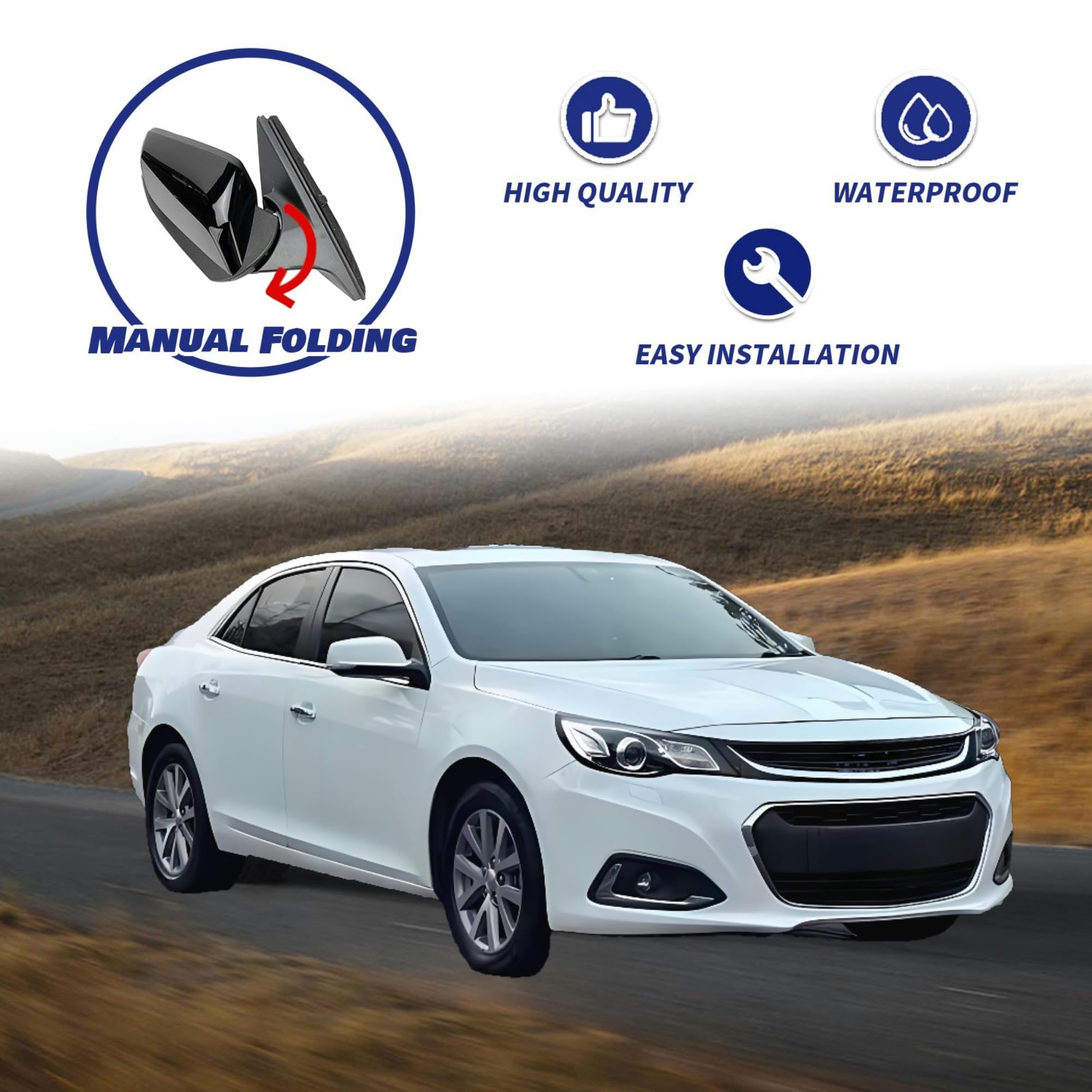 Elegant 2016 Chevy Malibu Passenger Side Mirror Photos