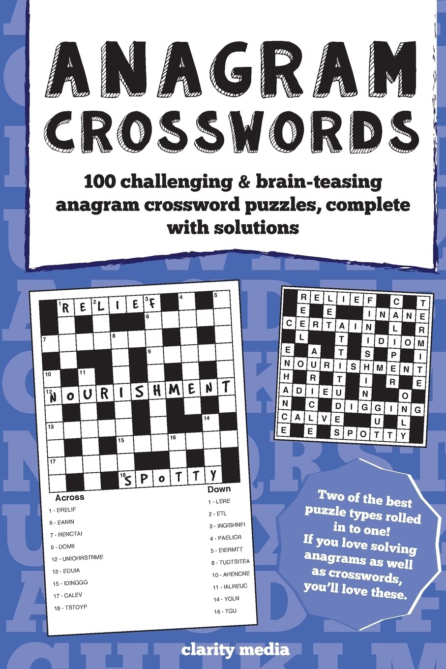 Amazon.com: Anagram Crosswords: A unique combination of two challenging ...