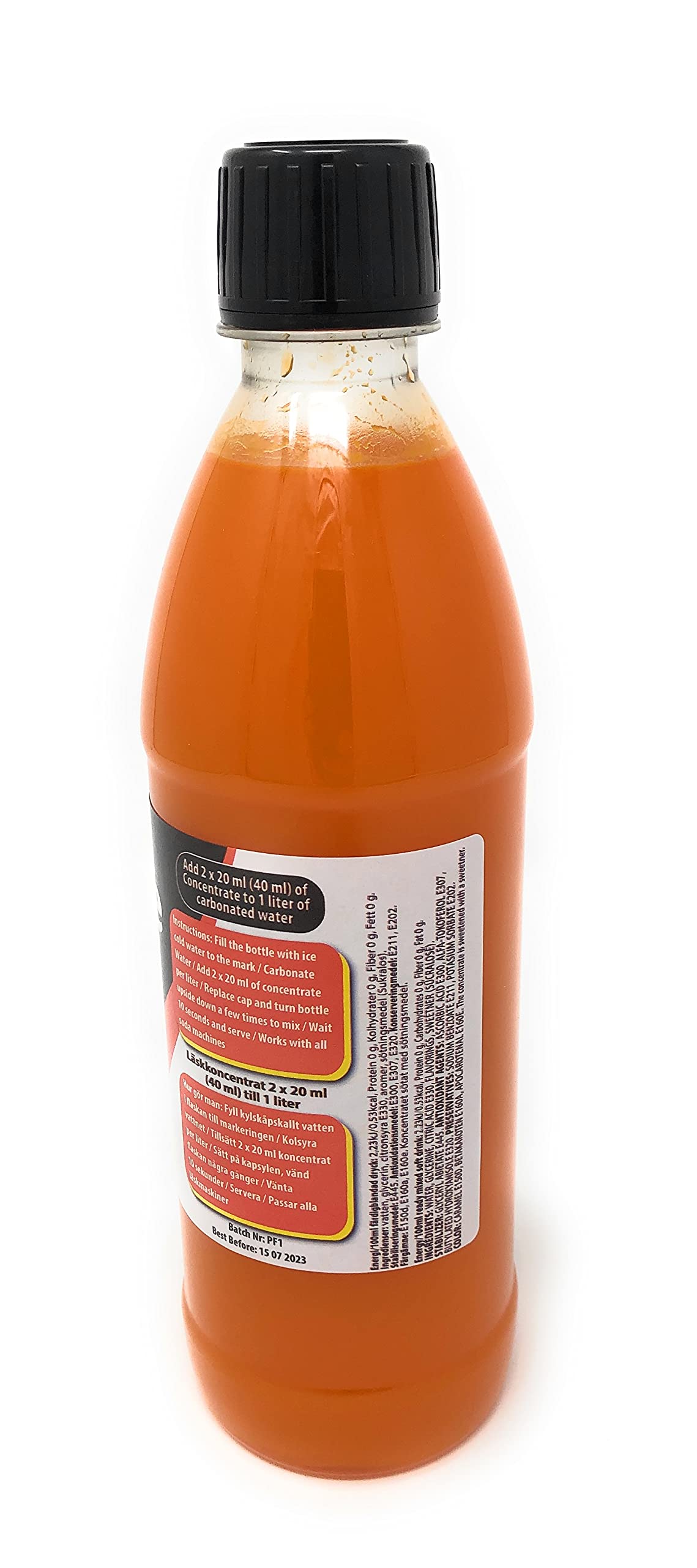 Zero Sugar Orange Soda Syrup Concentrate 500 Ml Make 12 | Desertcart Sri Lanka