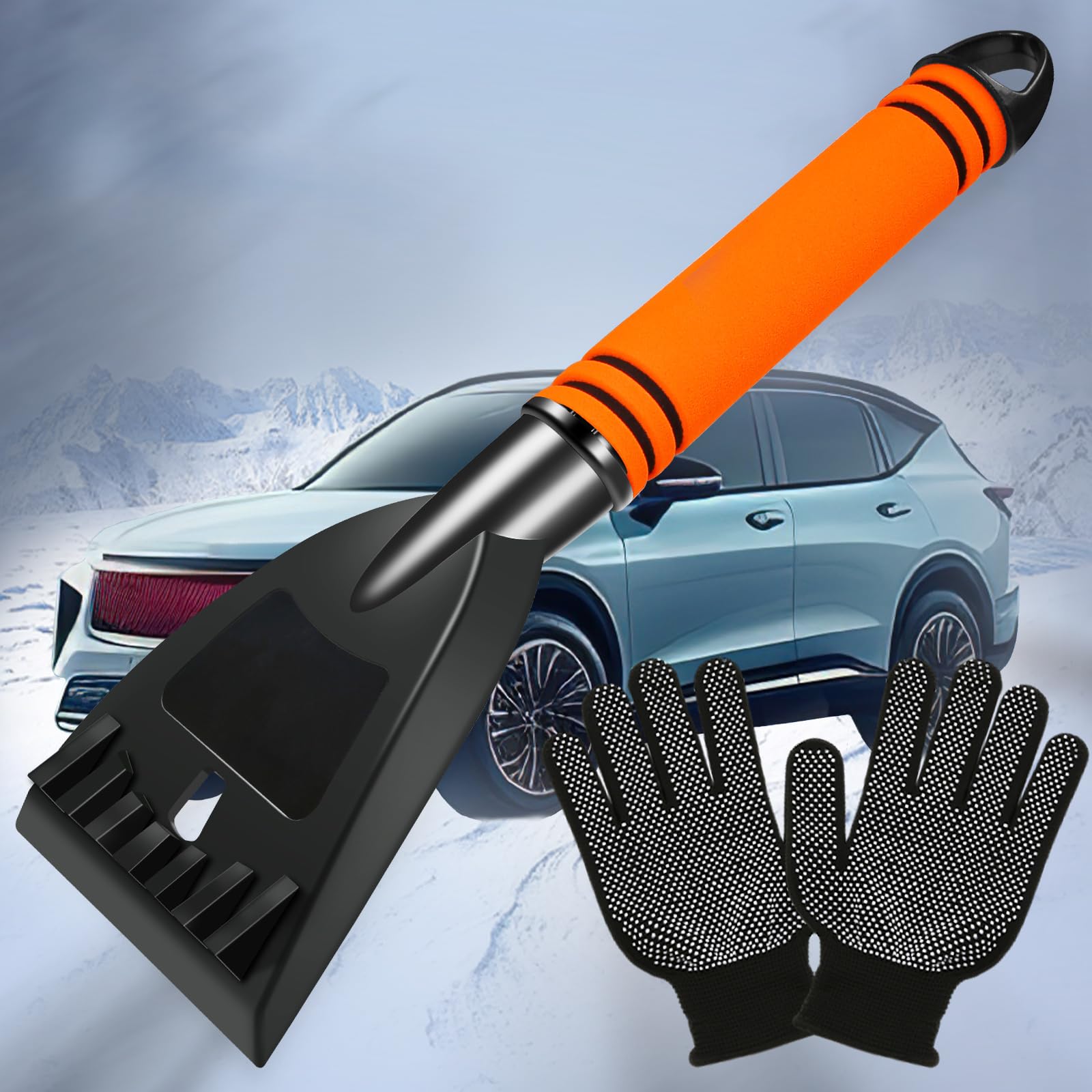 Amazon.com: COFSODI Ice and Snow Scraper for Car Windshield, Car Window ...