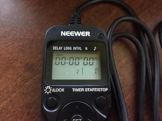 Amazon.com : Neewer Shutter Release Timer Remote Control Cord Compatible with Canon EOS 550D ...