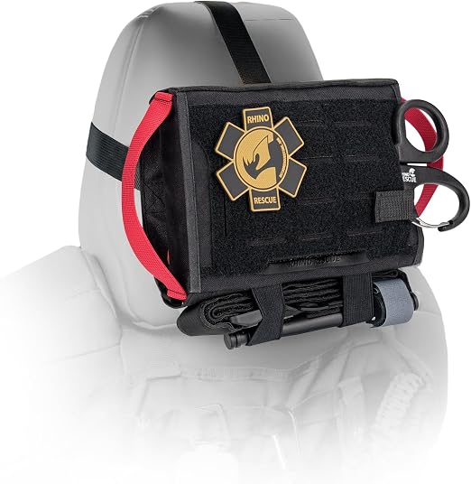 Amazon.com: RHINO RESCUE Car Tactical IFAK Trauma Kit with C-A-T ...