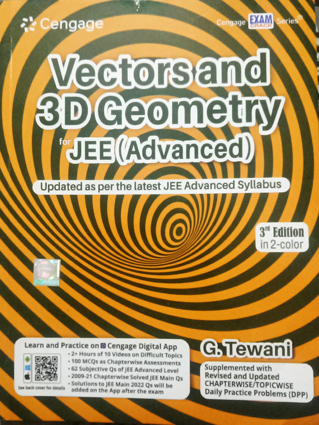 Buy Vectors and 3D Geometry for JEE (Advanced), 3rd Edition Book Online ...
