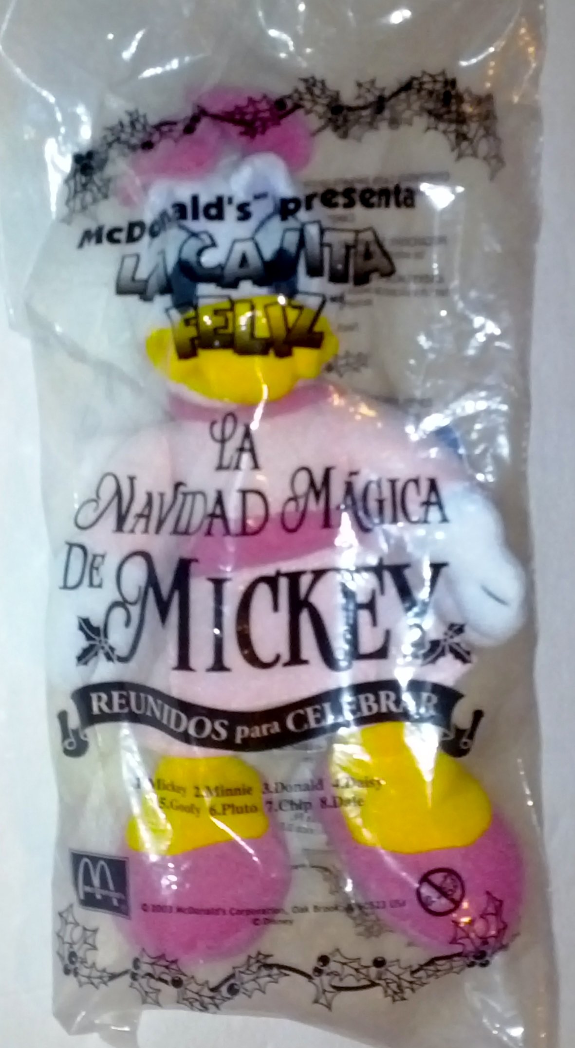 Disney Mcdonalds Presents La Navidad Magica De Mickey Mickeys Magical ...