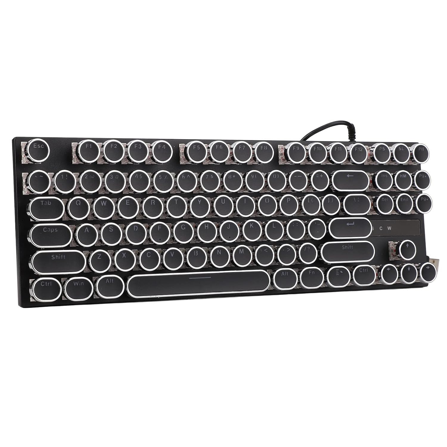 Amazon.in: Buy Dpofirs RGB Backlit Mechanical Gaming Keyboard, 87Keys ...
