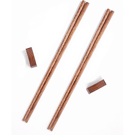 Amazon.com: Donxote 12 Inches Cooking Chopsticks 2 Pairs with Chopstick ...