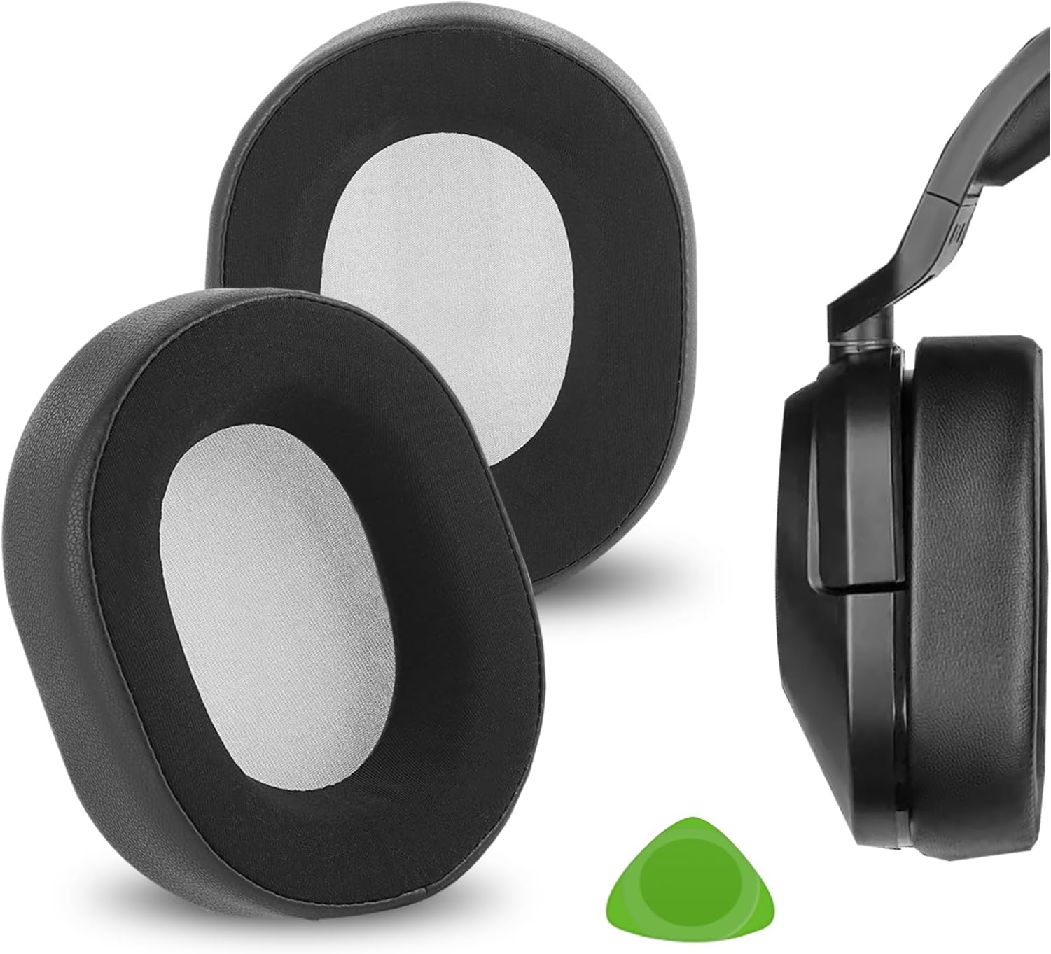 Geekria Comfort Ice Silk Replacement Ear Pads for Corsair HS65, HS55 ...