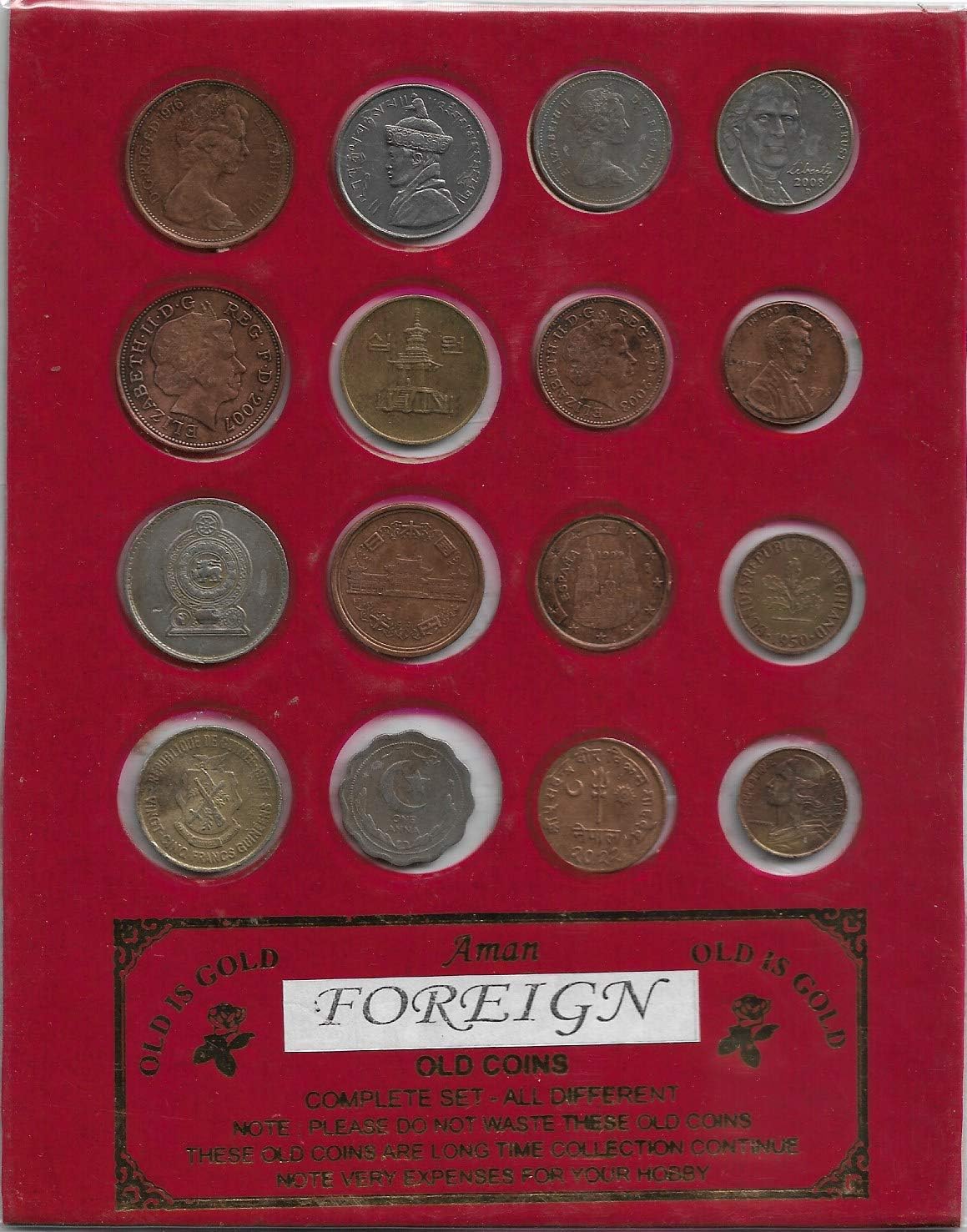 HISTORICAL INDIA Kid - Collection Of 5 Different Coins Set For ...