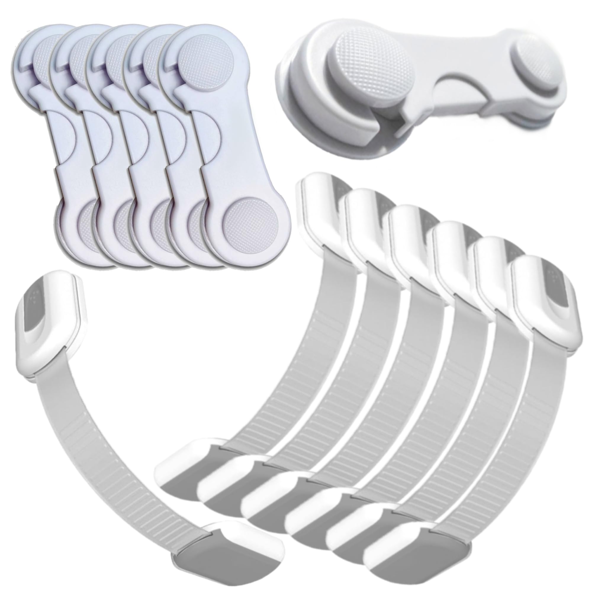 Amazon.com: Best Helpers Child Safety Locks Set for Any Furniture 5 ...