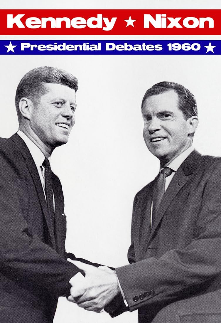 Amazon.com: John F Kennedy vs Richard Nixon Poster, 1960 Presidential ...