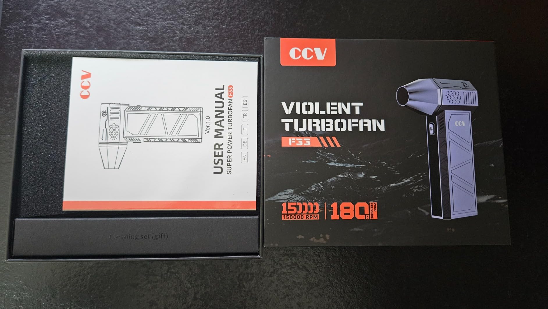 CCV Aria Compressa Elettrica - 150000RPM Spolverino ad aria compressa ...