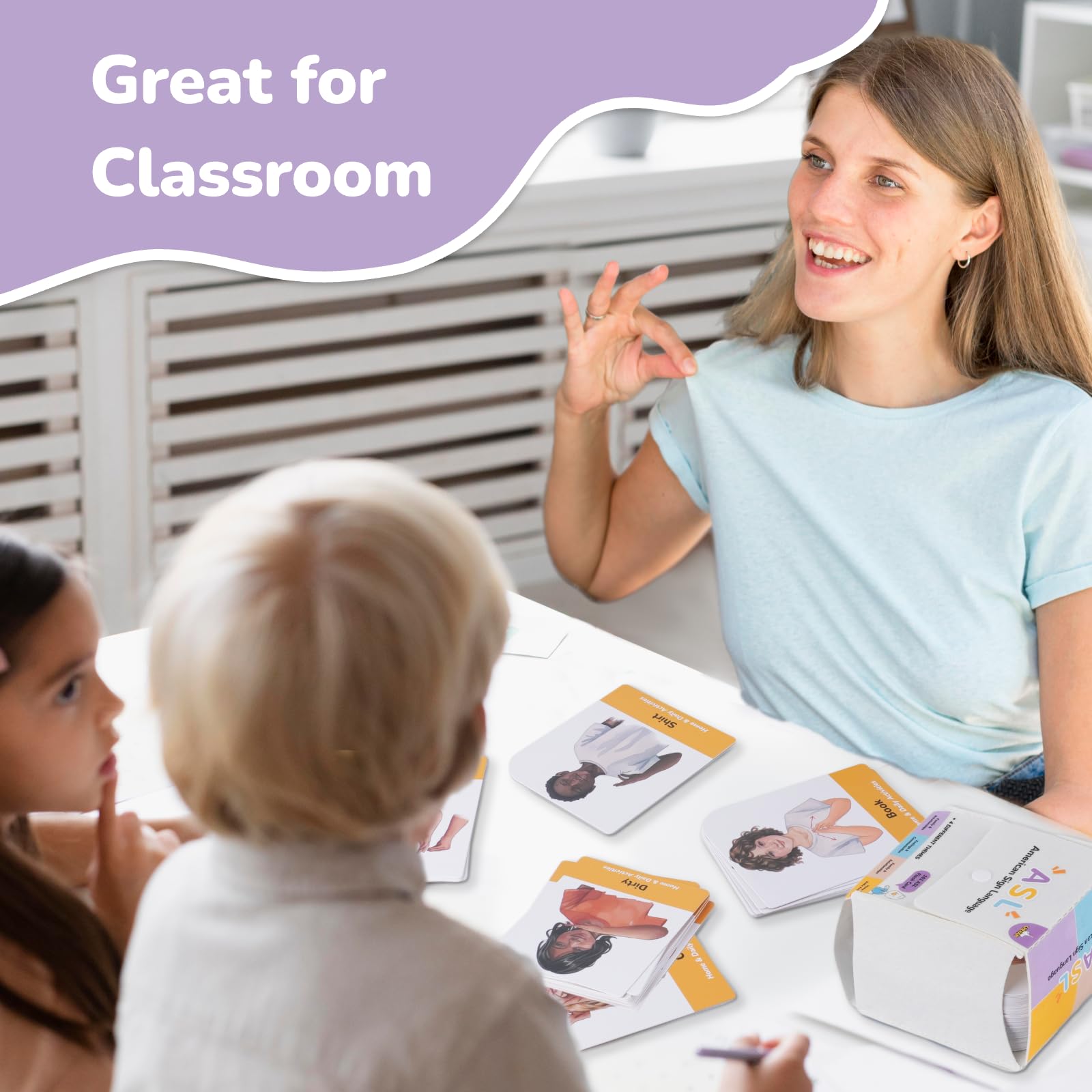 Snapklik.com : ASL Flash Cards, 101 American Sign Language Flash Cards ...
