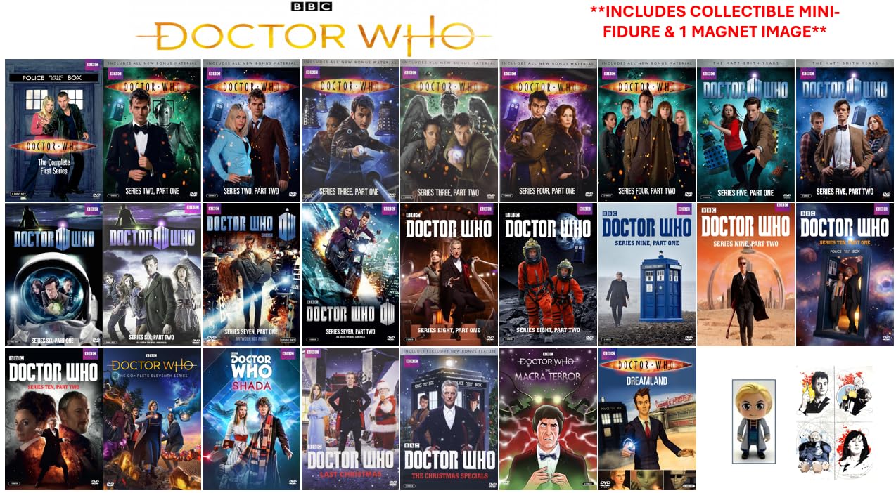 Amazon.com: Doctor Who: The Complete Series 1-11 DVD Collection ...