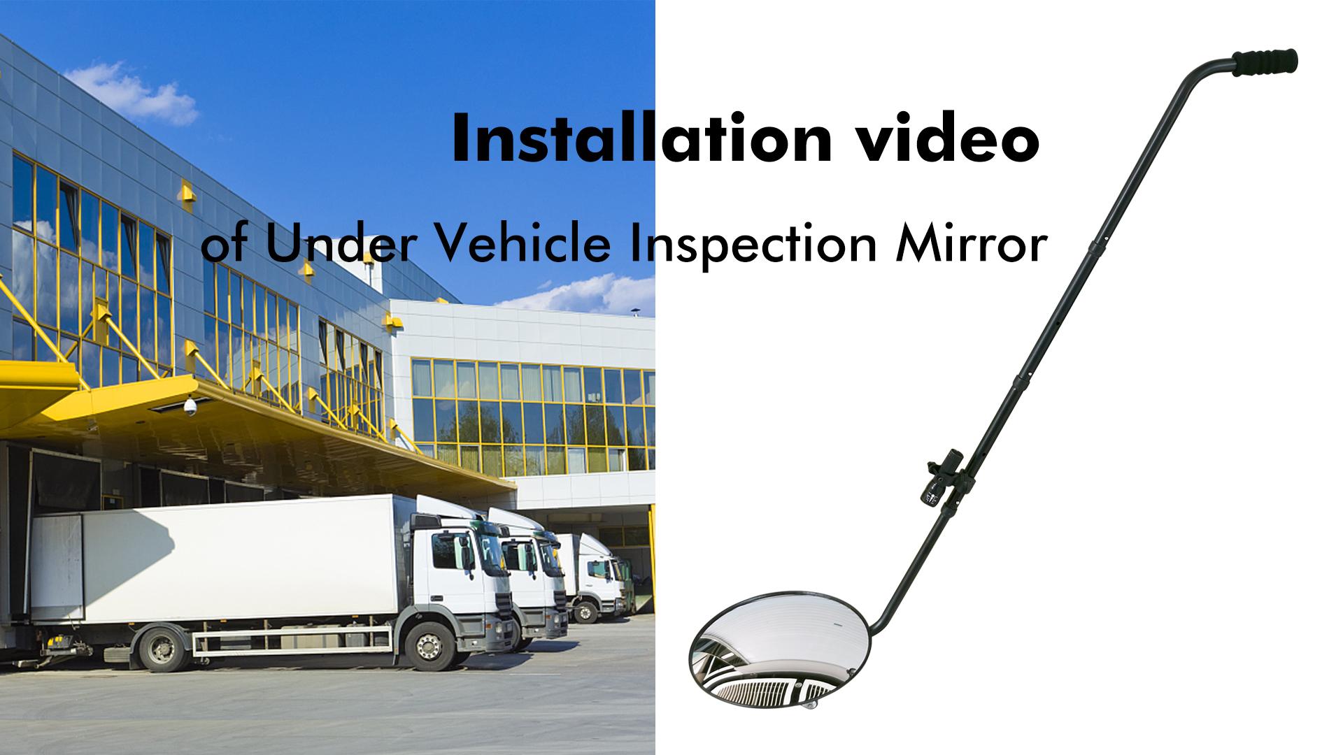 Watch Under car search mirror with wheels for security Inspection on ...