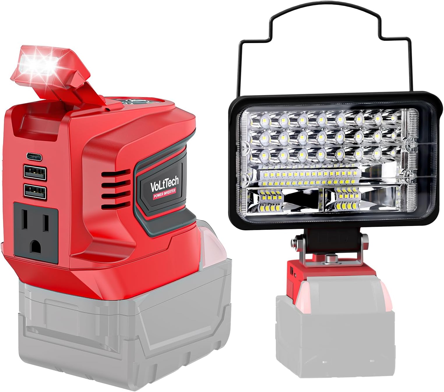 Amazon.com: Cordless LED Work Light for Milwaukee M18 Light, 200W Power ...