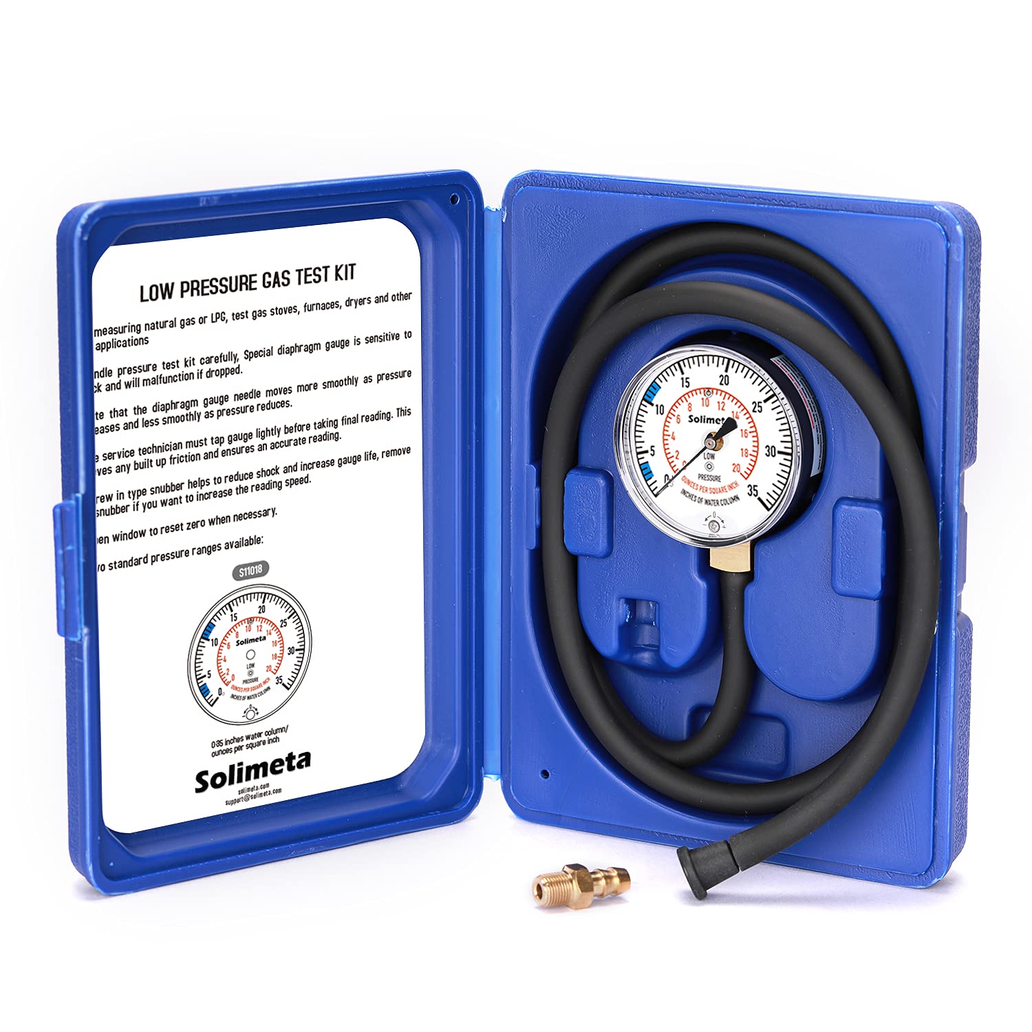 Solimeta Gas Pressure Test Kit for Manifold, Meter & Testers in Nepal ...