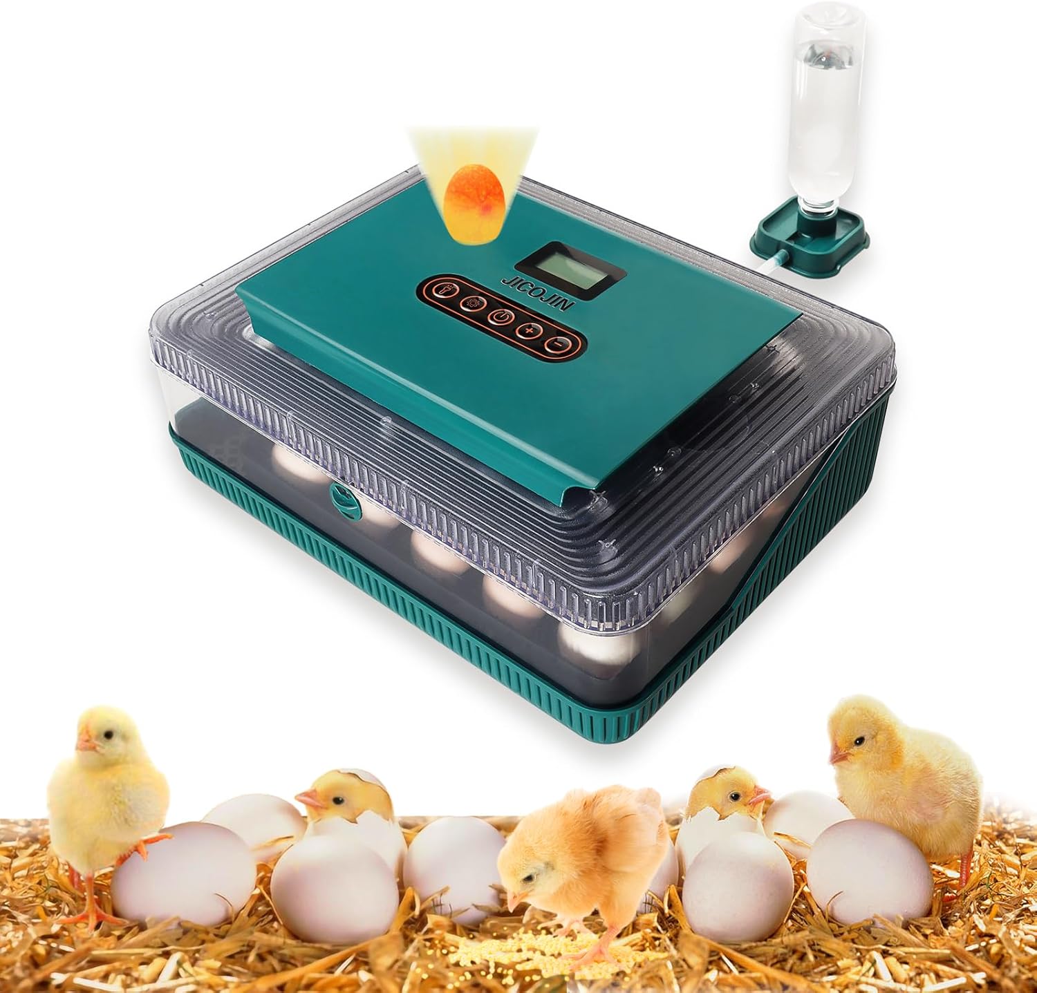 Amazon.com: Incubators for Hatching Eggs, JICOJIN 25 Egg Incubator with ...
